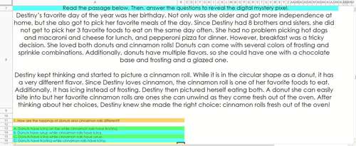 Compare and Contrast Passages Pixel Art READING COMPREHENSION Mystery ...