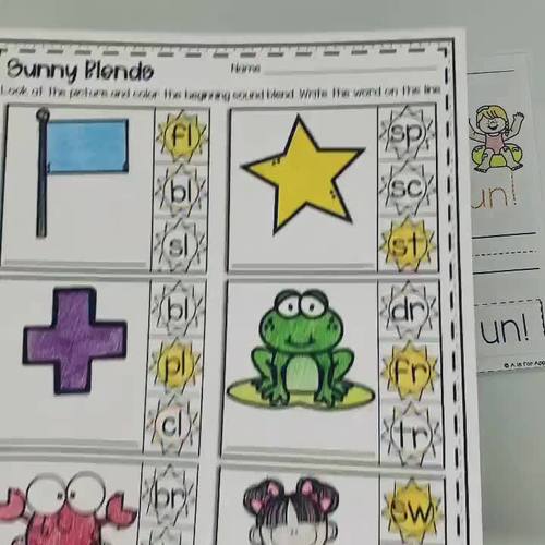 Summer Print and Go by A is for Apples | Teachers Pay Teachers