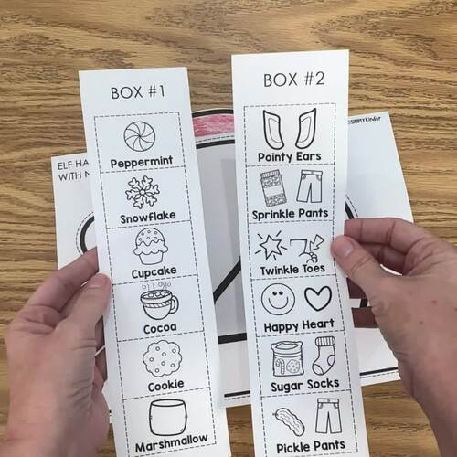 Elf Day Activities, Crafts, Hats, Center, Literacy, Math, Writing, & more