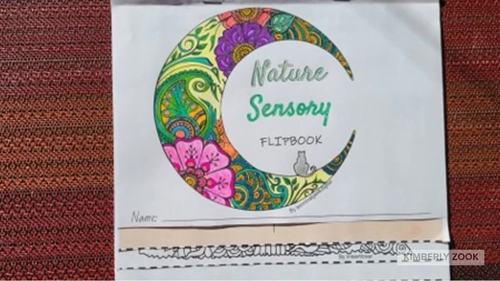 Nature Writing Flipbook: A Sensory Activity by Eclectic Learning