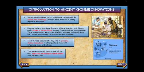 Ancient Chinese Technology Innovation. L20. Lesson 20 Bundle. China ...