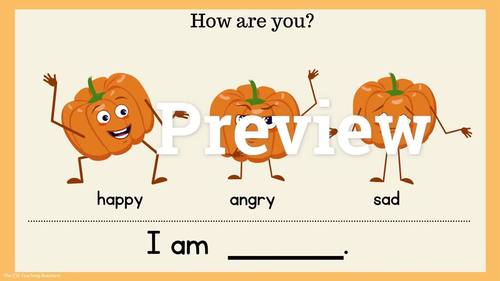 Online ESL Lesson-Pumpkins by The ESL Teaching Assistant | TPT