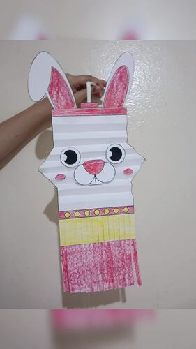 Chinese New Year Lantern 2023 of Rabbit Lunar Craft Zodiac Animals ...
