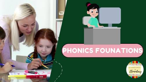 Phonics Foundations Level 2 Unit 10 Digital Word Word for Google Slides