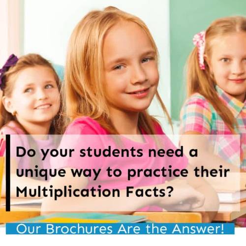 x10 Multiplication Brochures | Multiplication Facts Practice 10 Times Table