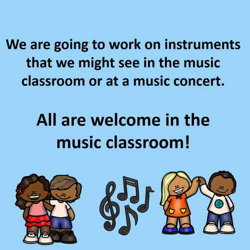 All Are Welcome, Elementary Music Lesson, Activities, Write the Room Game
