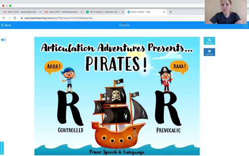 R Articulation, Boom Cards Speech Therapy, R Controlled, Bossy R ...