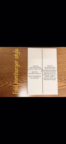 Meet The Counselor Mini Book - Intro Activity For Counselor Lesson ...