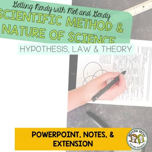 Scientific Method | Nature of Science | Hypothesis, Law, & Theory Notes