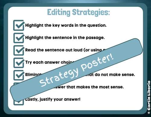 8th Grade EDITING Set #2 STAAR Practice integrated with Science TEKS