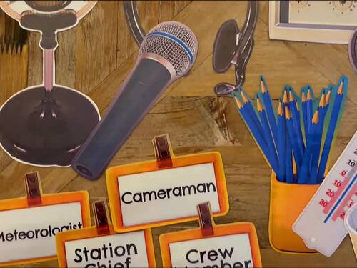 Weather Station Dramatic Play Preschool Meteorologist Role Play Weather ...