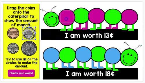 Digital Money Activities for Google Slides by Hanging Around in Primary