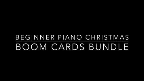 Beginner Piano Christmas BOOM™ Cards BUNDLE - 8 Digital Activities for ...