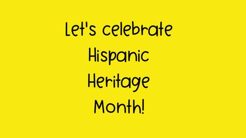 Hispanic Heritage Month Choice Board Menu Differentiated Learning