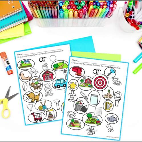 Bossy R Reading Passages R controlled Vowel AR Worksheets Practice ...