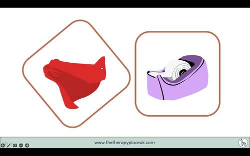 K/T minimal pairs | Auditory Discrimination | NO PREP! | Fronting/Backing