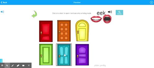 Vowel-Consonant Syllable Boom Card Drill Deck for EEK by Seldom Speechless