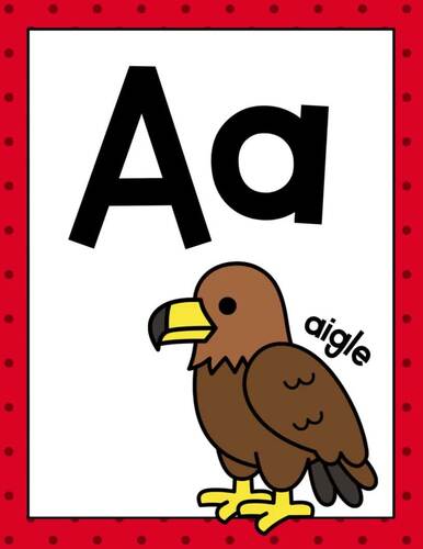 Alphabet, Numbers, Shapes and Colors Poster BUNDLE (Polka Dot Design)