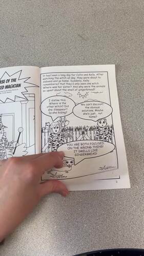 MORPHOLOGY MYSTERIES | DECODABLE COMIC: PREFIXES DIS-, DIF- | IMSE/OG ...