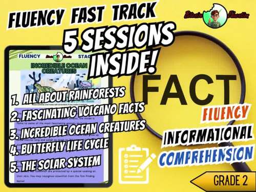 Fluency Fast Track | Reading | Information Pack | Grade 2 by Bitesize ...