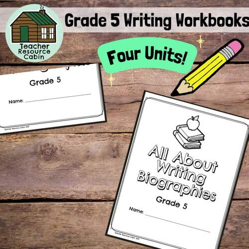 BUNDLE: Grade 5 WRITING UNITS (Printable + Google Slides™) | TPT