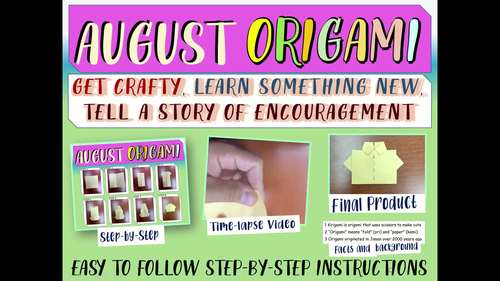 March Origami NINJA STARS! Get Crafty and be encouraged with step-by ...