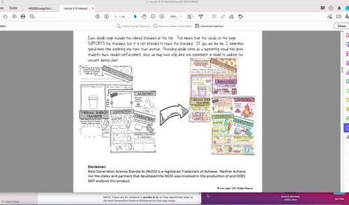 MS-PS3-3 Conduction, Convection, Radiation (NGSS) Doodle Notes | Heat ...