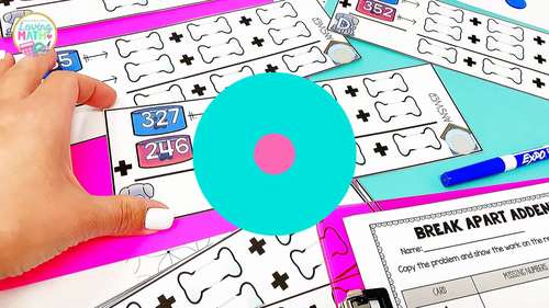 3 Digit Addition Math Games by Loving Math | TPT