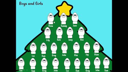 Christmas, Christmas tree colorful lights on and off Interactive ...