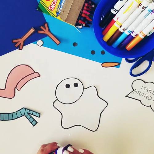 Sneezy the Snowman Activities | Sneezy the Snowman Craft | TPT