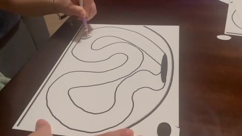 Pencil Tip Moving Object Tracing Activities- Occupational Therapy