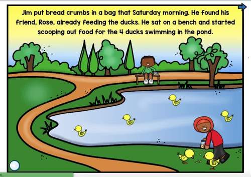 Three-Sentence Stories for Comprehension With Audio BOOM Cards™ | TPT