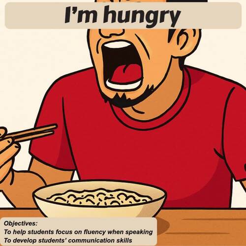 ESL Speaking & Grammar Activities: Talking About Food & Food Vocabulary ...