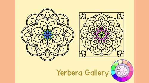 Mandala House Nineteen || Coloring and Note by Coloring picture by Yerbera