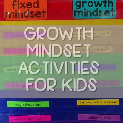 Growth Mindset - Social Emotional Learning - PRINTABLE & DIGITAL K-2 Unit