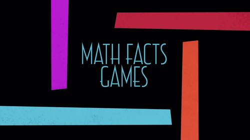 Math Facts combos of 5,6,7,8,,9 and 10 Games by Newbie T | TpT