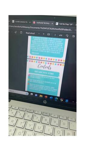 Authorial Techniques Printable Worksheets by Lunala Lessons | TPT