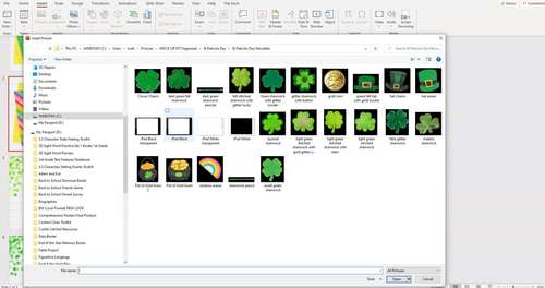 Mockup St. Patrick's Day Scene Creator | Movables | Teacherpreneur