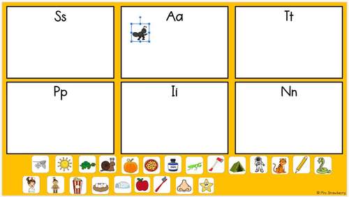 Digital Alphabet Picture Sort BUNDLE For Google Slides and Google Classroom