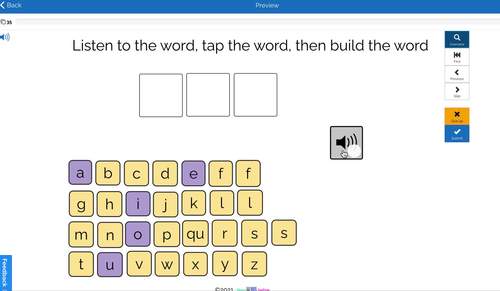 Phonics CVC Word Building Boom™ Card Deck with audio - Level 1 Unit 2
