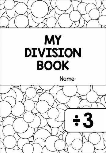 Division Practice Worksheets for Dividing by 3 - Division Facts Fluency ...