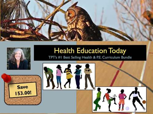 Health and P.E. Lessons Bundle: Save $ on Two #1 Best-Selling Full Year ...