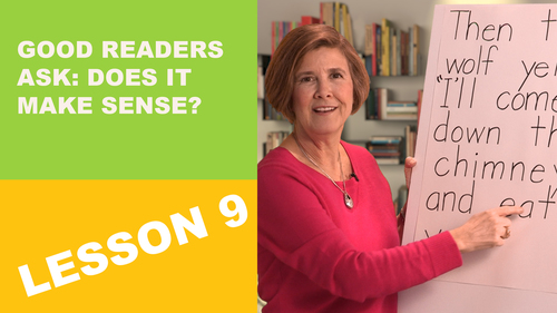 Good Readers Ask: "Does It Make Sense?" -Video Lesson 10 | TPT