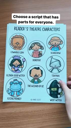 Land of Oz | Character Traits Reader's Theater | Social Studies | TPT