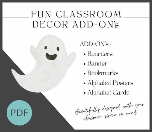 HALLOWEEN Bulletin Board Borders! by Curiosity Academy | TPT