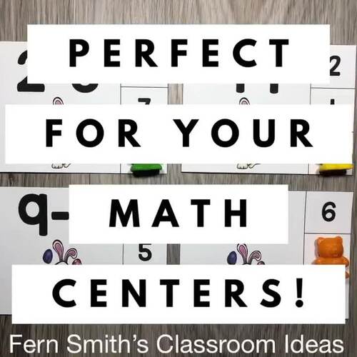 Addition and Subtraction Clip Cards Bundle by Fern Smith's Classroom Ideas