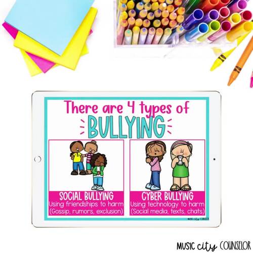 Bullying or Conflict Lesson, Bullying Prevention, Counseling & SEL