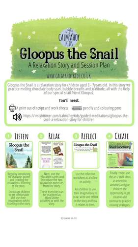 Relaxation Story Mindfulness Script for Kids - Mindful Creative Activities