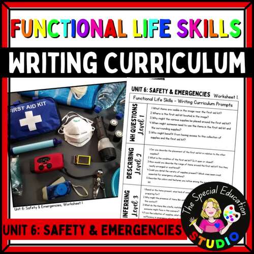 BUNDLE Functional Life Skills Special Education Writing Curriculum Week ...