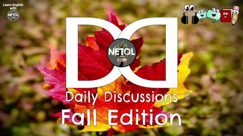 Daily Discussions - Conversation Eliciting Activities - Themes: Vibrant Day